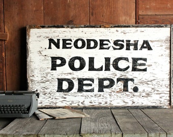 Vintage police | Etsy