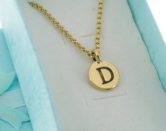 Letter d necklace | Etsy