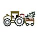 Tractor Christmas Tree Applique Machine Embroidery Digitized