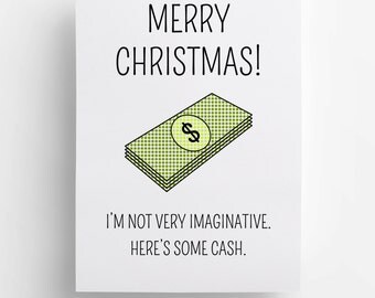 Funny card for cash | Etsy
