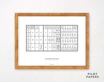 California job case | Etsy