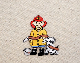 Fireman fabric | Etsy