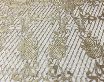 Embroidered mesh | Etsy