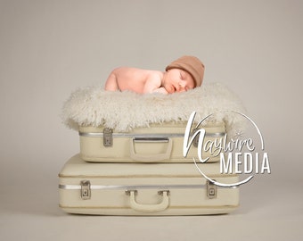 Newborn Baby Toddler Child Suitcase Photography Digital