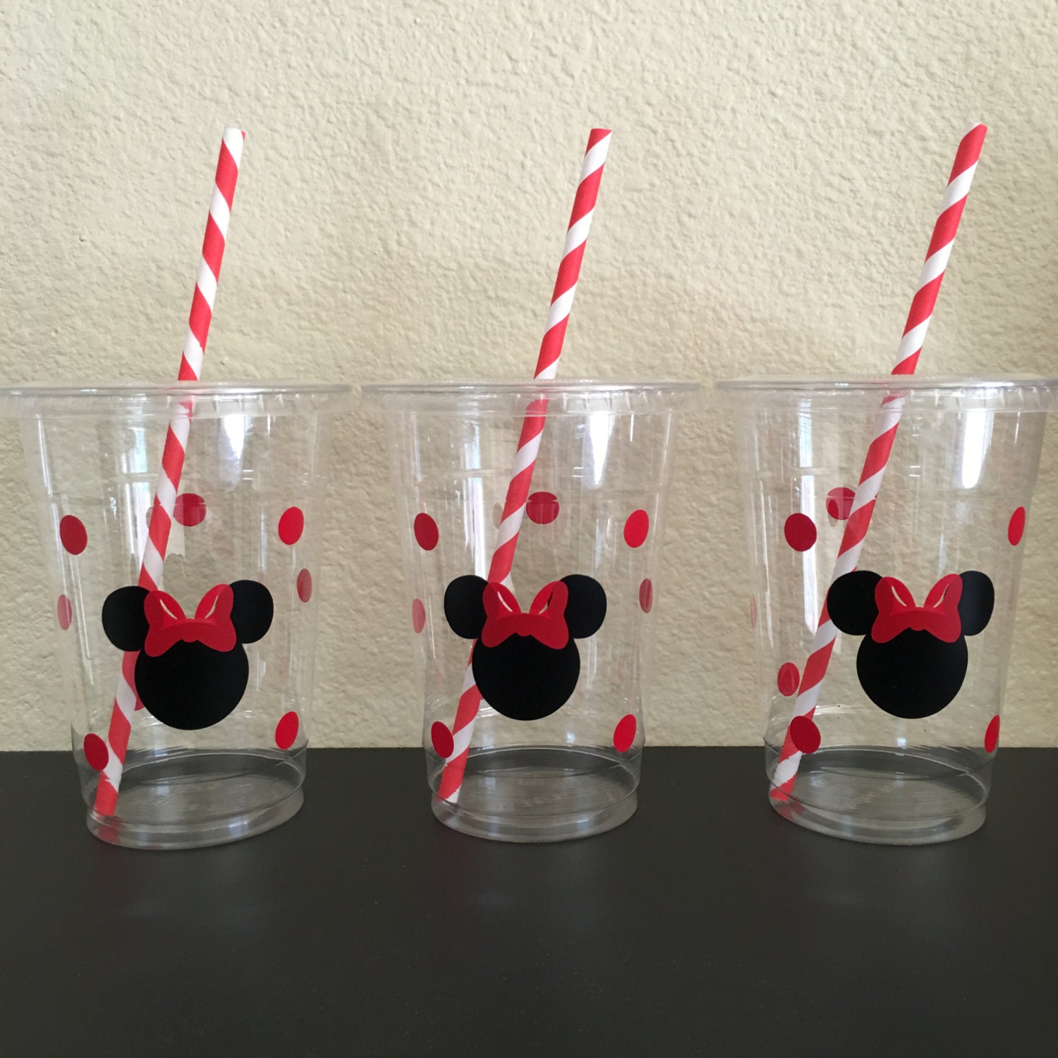 Minnie Mouse Party Cups Minnie Mouse Birthday Party Cups