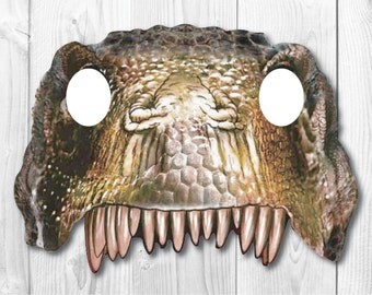 Dinosaur masks | Etsy