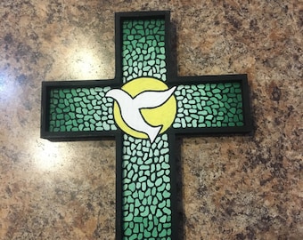 Hand painted wooden crosses | Etsy