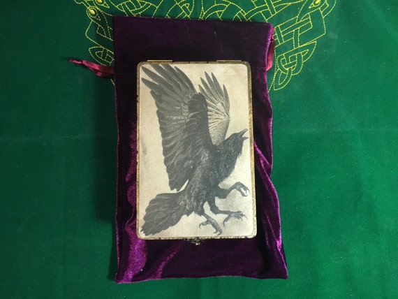 Raven tarot box