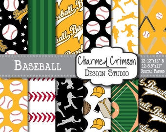 1281 SALE 50% OFF Navy Digital Paper Basketball by CharmedCrimson