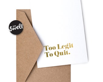 Too legit to quit | Etsy