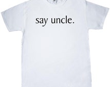 Popular items for uncle t shirt on Etsy