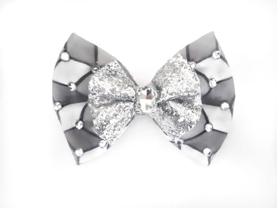 Spaceship Earth Hair Bow Inspired Future World by ExtraMagicHours
