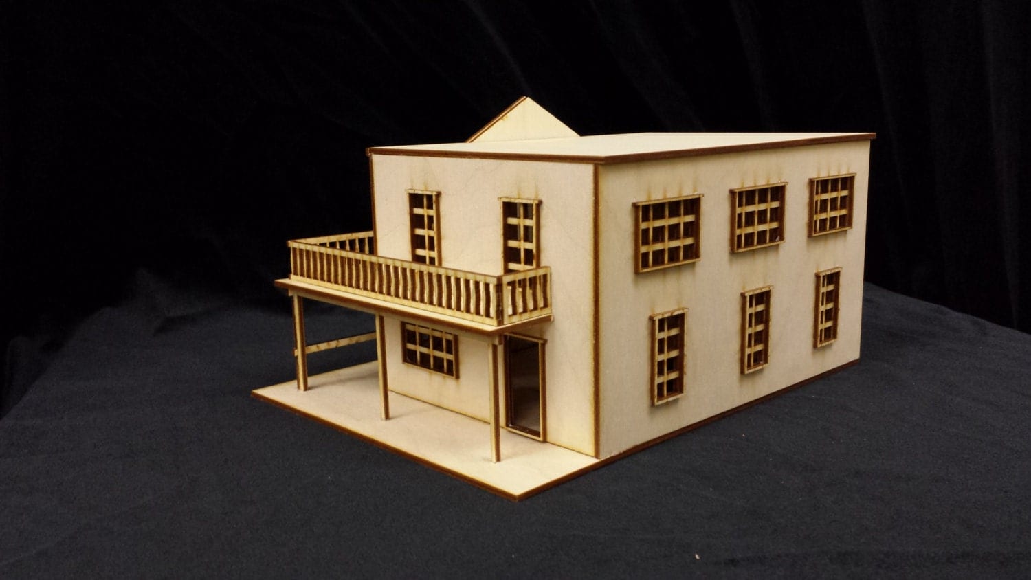 O Scale Hotel Kit Model Railroad Train Building On30 Scale