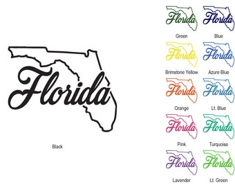 Florida decal | Etsy