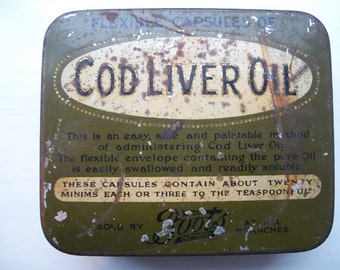 Cod liver oil | Etsy