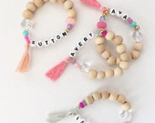 Bitty Bracelets for your prince or princess. by MadeoverbyMandy