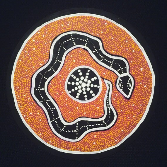Items similar to Rainbow Spirit - Aboriginal Art on Etsy