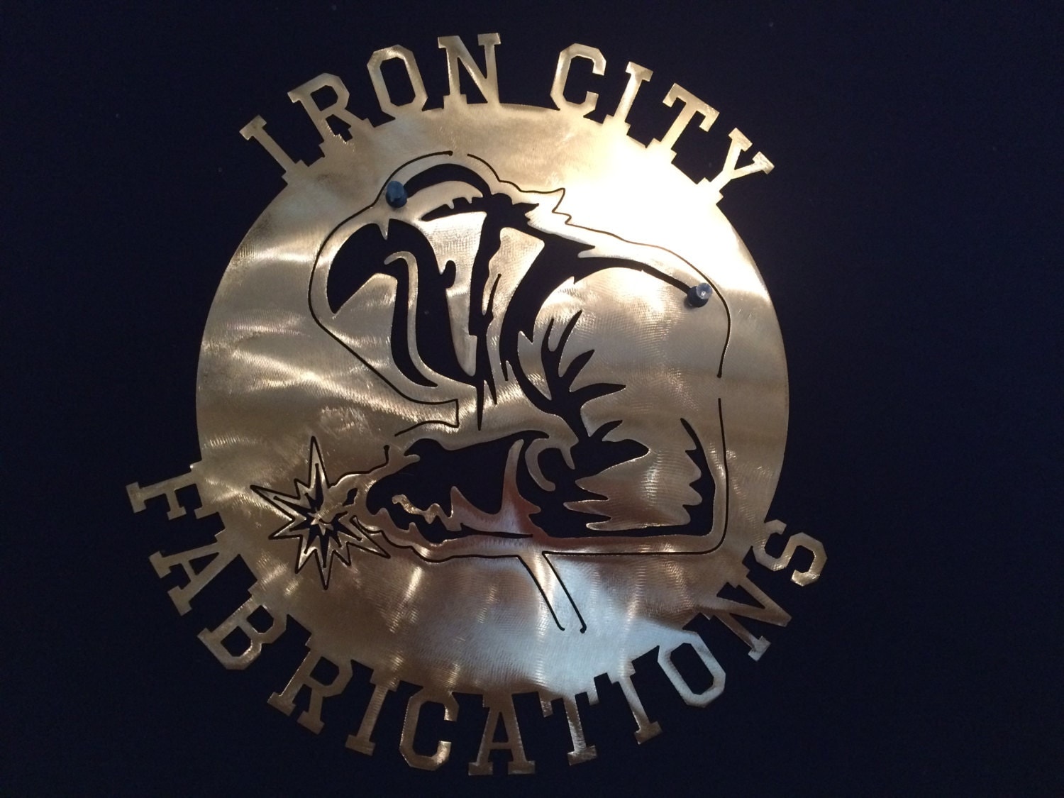 Welding & Fabrication Custom Metal Sign
