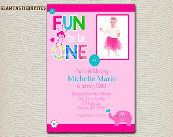 Pink invitations | Etsy