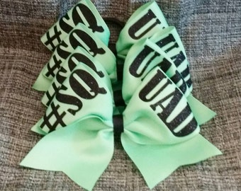 Cheer bow ribbon | Etsy