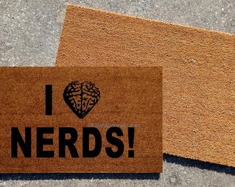 Geek doormat | Etsy
