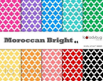 Moroccan wallpaper | Etsy