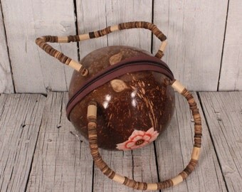 Coconut shell bag | Etsy