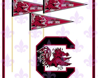 Unique gamecock fan related items | Etsy