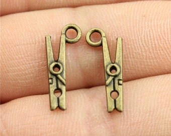 Clothespin jewelry | Etsy