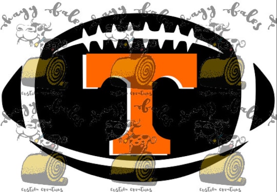 Tennessee T Football SVG by HayyBales on Etsy