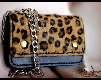 Leather Chain Attachment for Chain Wallets Leather Chain
