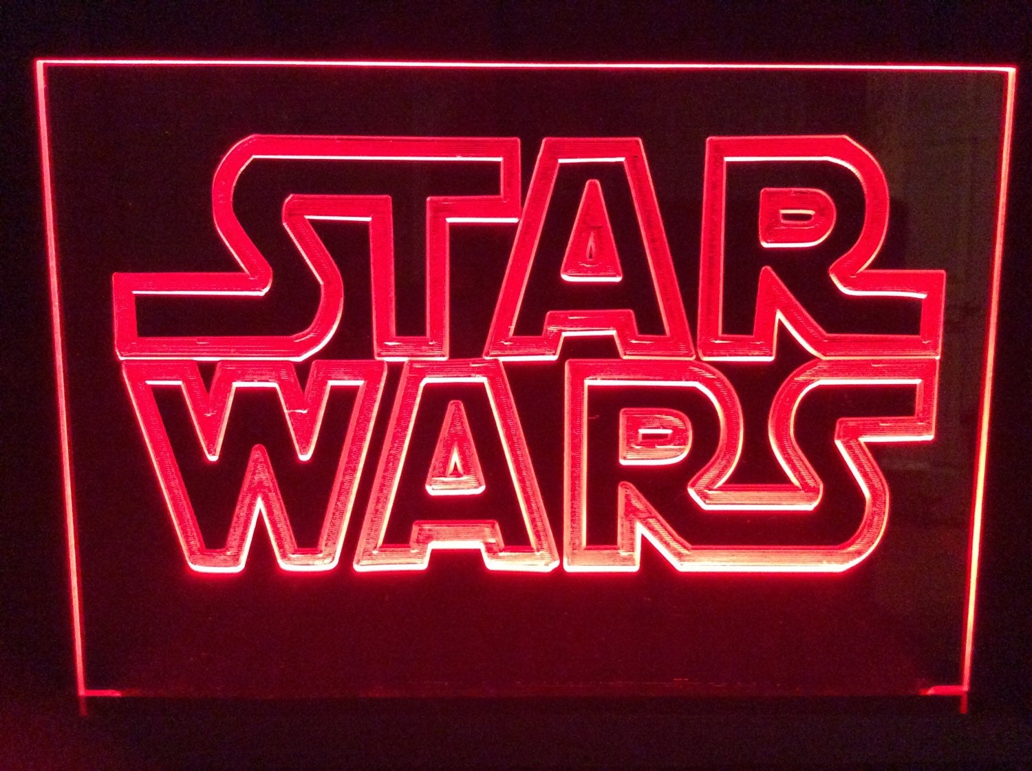 Star Wars LED sign