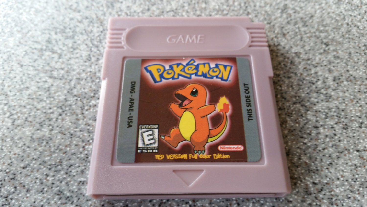 Pokemon red version full color gameboy nintendo