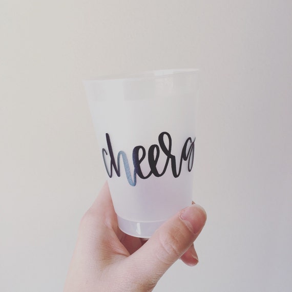 Items similar to Cheers Cups on Etsy