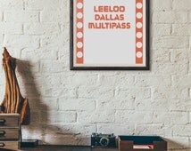 Popular items for leeloo dallas on Etsy