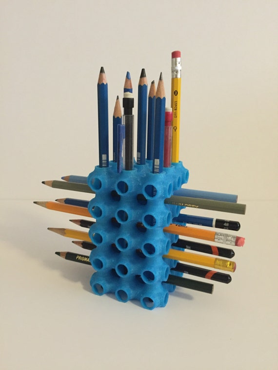 Surface Cube Pencil/Paintbrush Holder