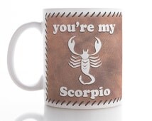 Unique scorpio mug related items | Etsy