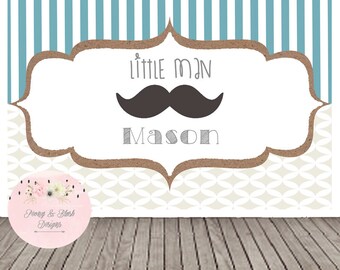 Little man theme | Etsy