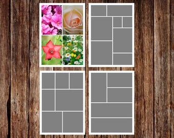 INSTANT DOWNLOAD Storyboard Template Photo Collage by PicturesKit