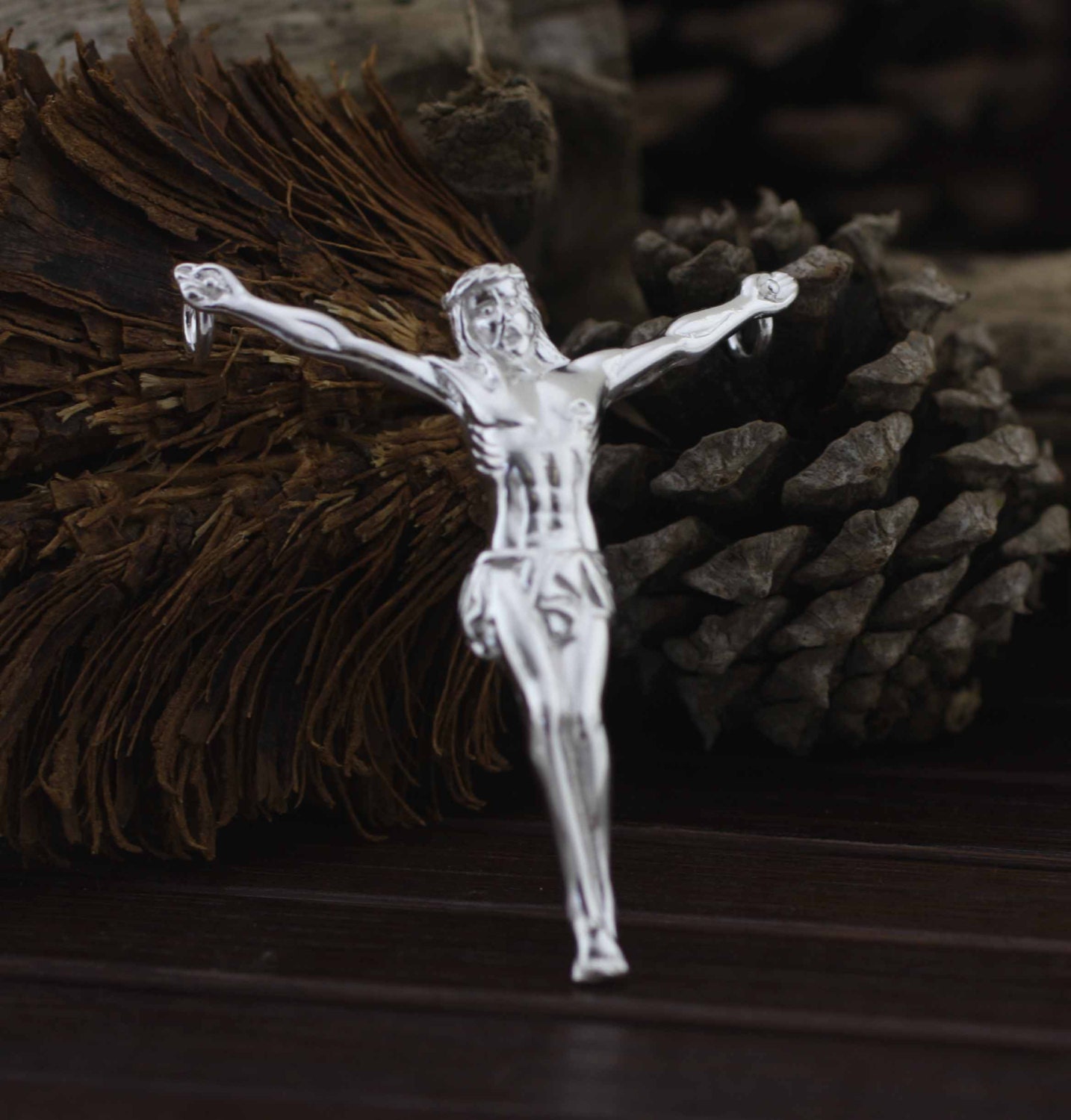 Large Jesus Christ Necklace XL Jesus Christ Arms Open