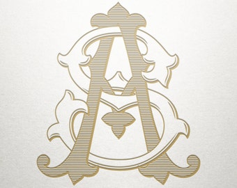 Wedding monogram design | Etsy