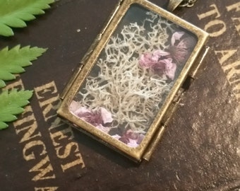 Shadow box locket | Etsy