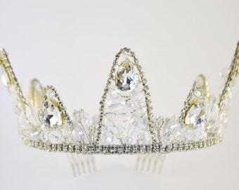 Wire wrap tiara | Etsy