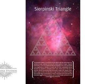Sierpinski triangle | Etsy