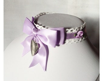 Lace cat collar | Etsy