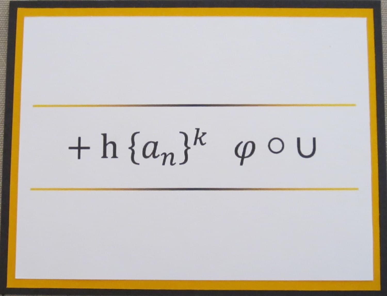 Math themed Thank You Card by MathGuy1618 on Etsy