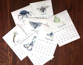 Items similar to Academic Year - 12 Month Tab Calendar - Vertical ...