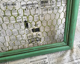 Wire memo board | Etsy