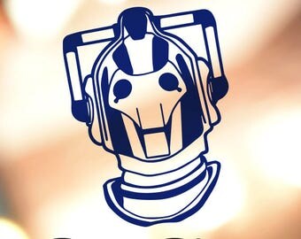 Cybermen decal | Etsy