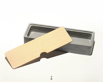 Unique concrete box related items | Etsy